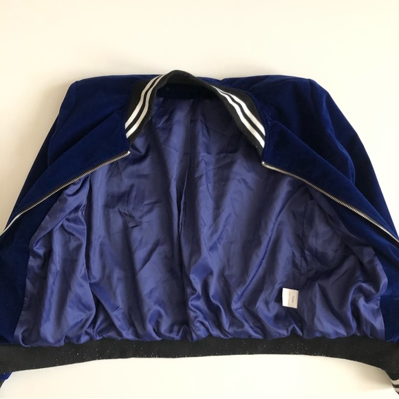 SHEIN | Jackets & Coats | Shein Royal Blue Collegiate Varsity Jacket Xs ...